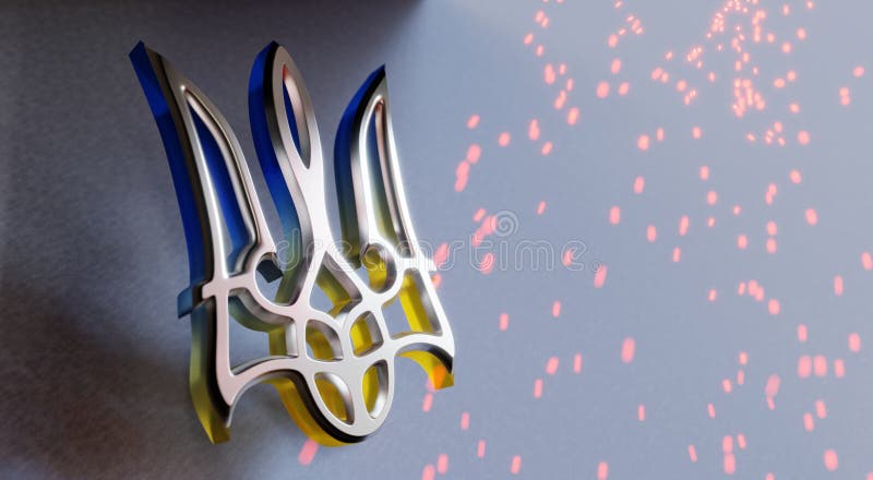 Ukraine Emblem 3d Stock Illustrations – 2,493 Ukraine Emblem 3d Stock ...