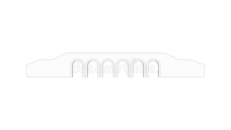 Stone Bridge Side View Stock Illustrations – 112 Stone Bridge Side View ...