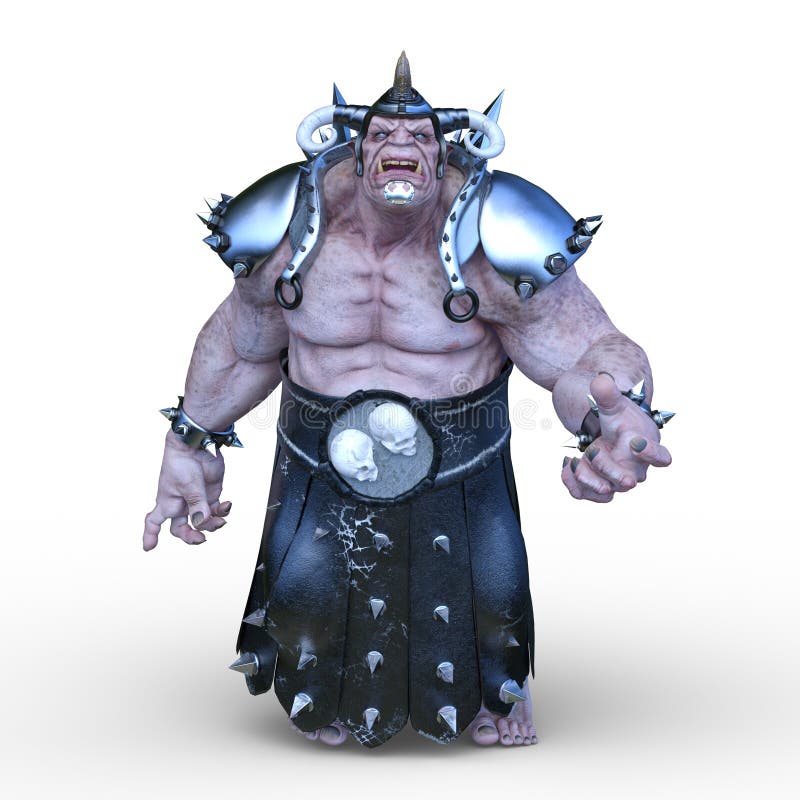 3D rendering of strong man stock illustration. Illustration of ...