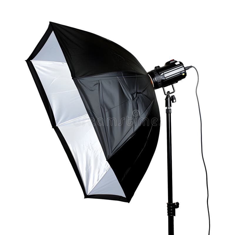3D Rendering of a Studio Light on Transparent Background - Ai Generated ...