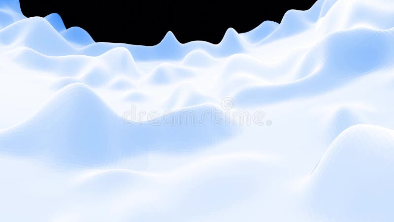 3d Rendering. Stylish Blue White Creative Abstract Low Poly Background ...