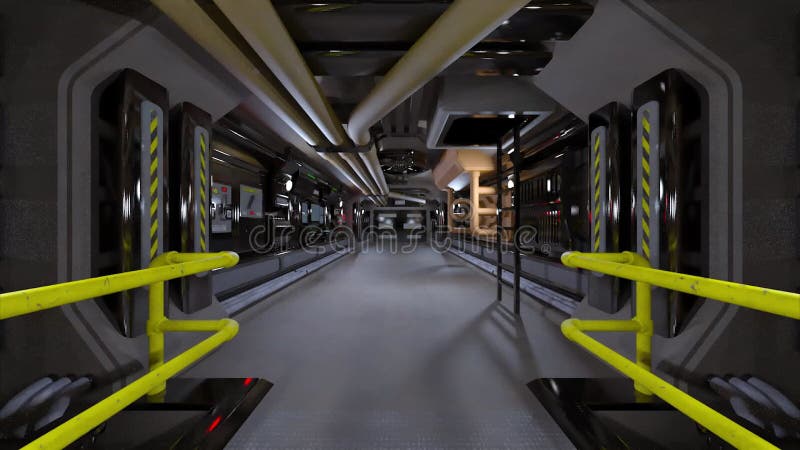 3D Rendering of Syber Building Stock Video - Video of technology ...