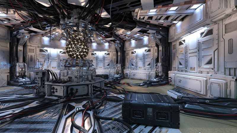 3D Rendering of Syber Building Stock Illustration - Illustration of ...