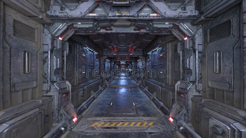 3D Rendering of Syber Building Stock Illustration - Illustration of ...