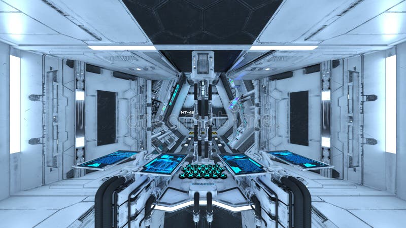 3D Rendering of Syber Building Stock Illustration - Illustration of ...