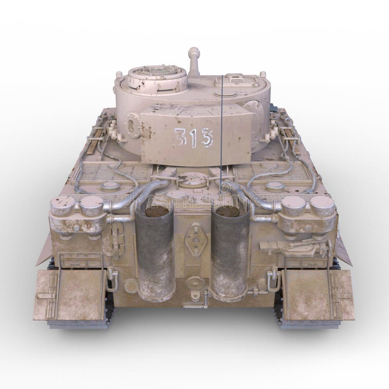 3D rendering of a tank stock illustration. Illustration of tank - 313595177