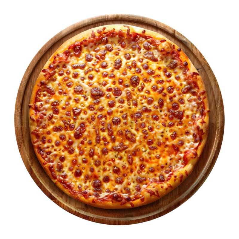 3D Rendering of a Tasty Pizza on Transparent Background - Ai Generated ...