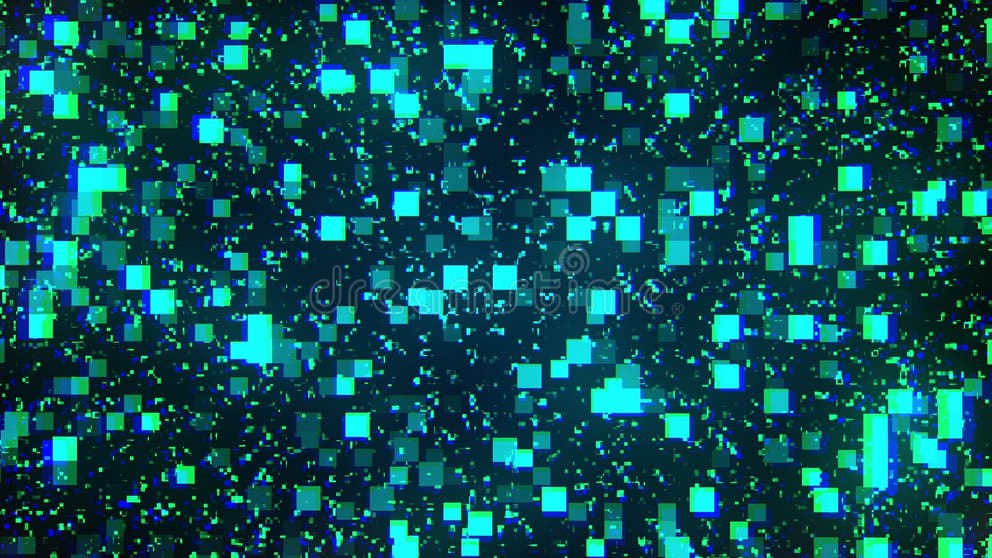 3d Rendering of Technology and Data Processing. Computer Generated ...