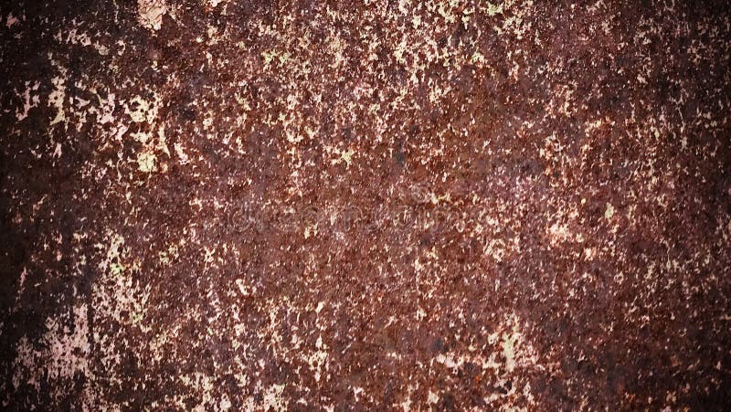 3d Rendering. the Texture of Rust on Metal Stock Illustration ...