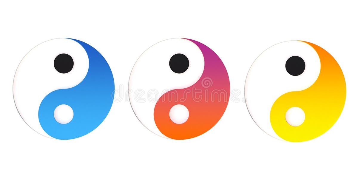 Yin Yang Three Stock Illustrations – 144 Yin Yang Three Stock ...