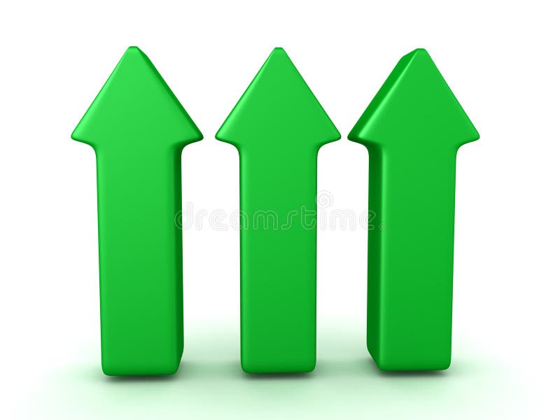 3d Arrows Pointing Up Stock Illustrations – 313 3d Arrows Pointing Up ...