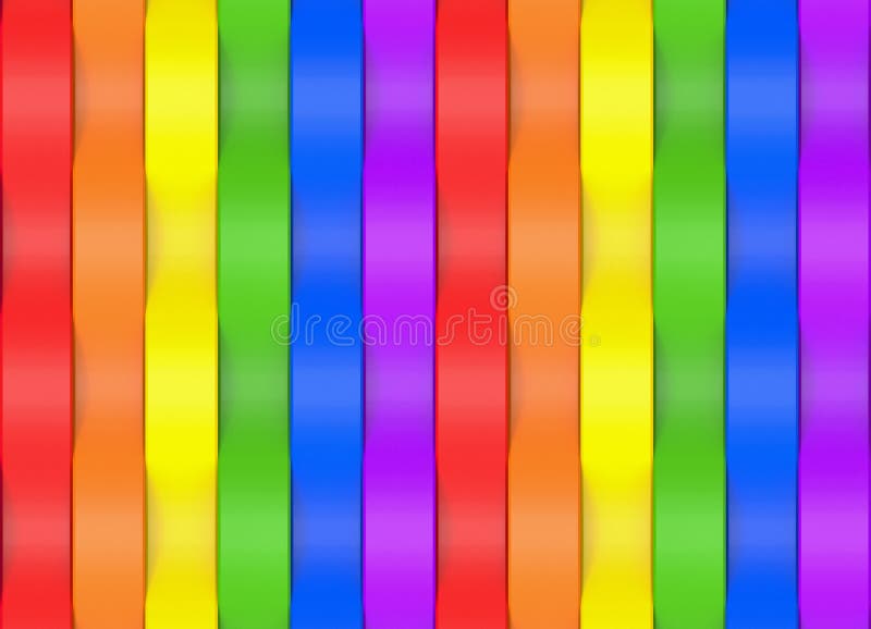 3d Rendering. Top View of Abstract Rainbow or LGBT Colorful Vertical ... 3d Rendering. Top View of Abstract Rainbow or LGBT Colorful Vertical ...