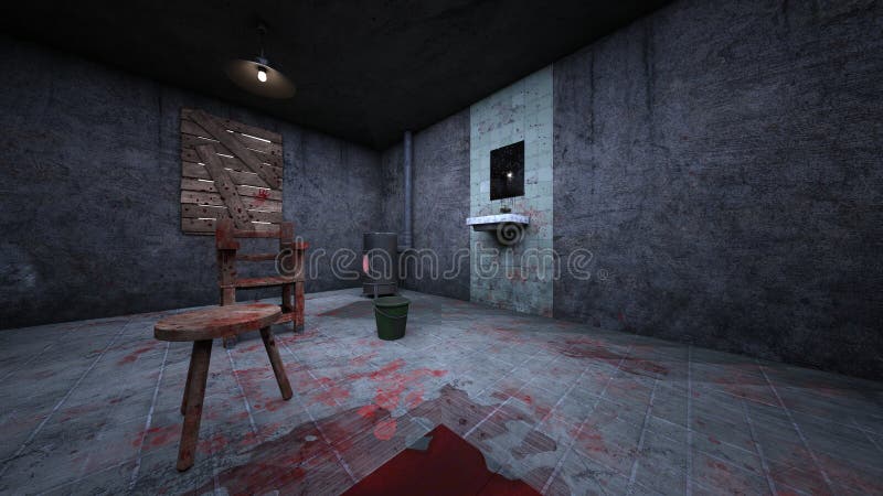 3D Rendering of the Torture Chamber Stock Illustration - Illustration of property, rendering ...