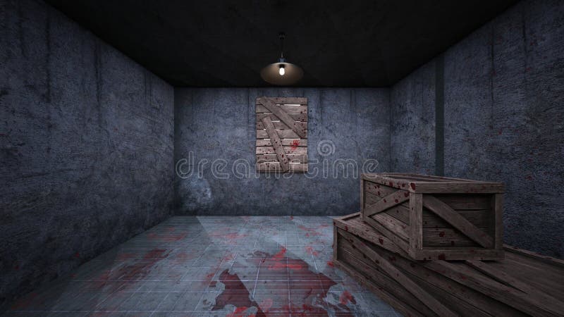 3D Rendering of the Torture Chamber Stock Illustration - Illustration ...