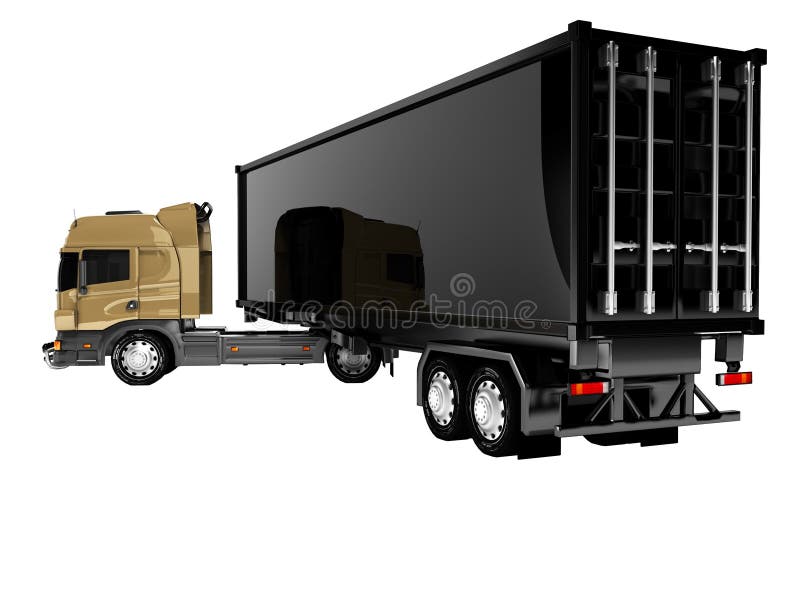 Tractor Trailer No Background Stock Illustrations – 56 Tractor Trailer ...