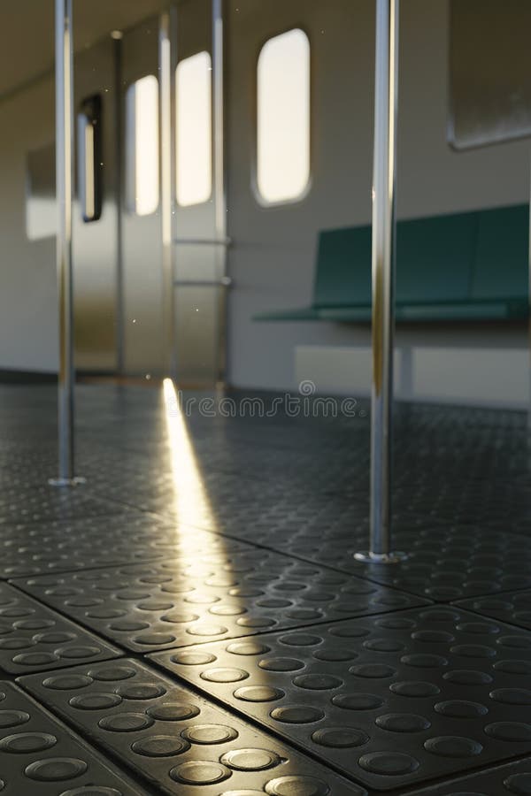 Train Compartment Inside View Vector Stock Vector - Illustration of ...