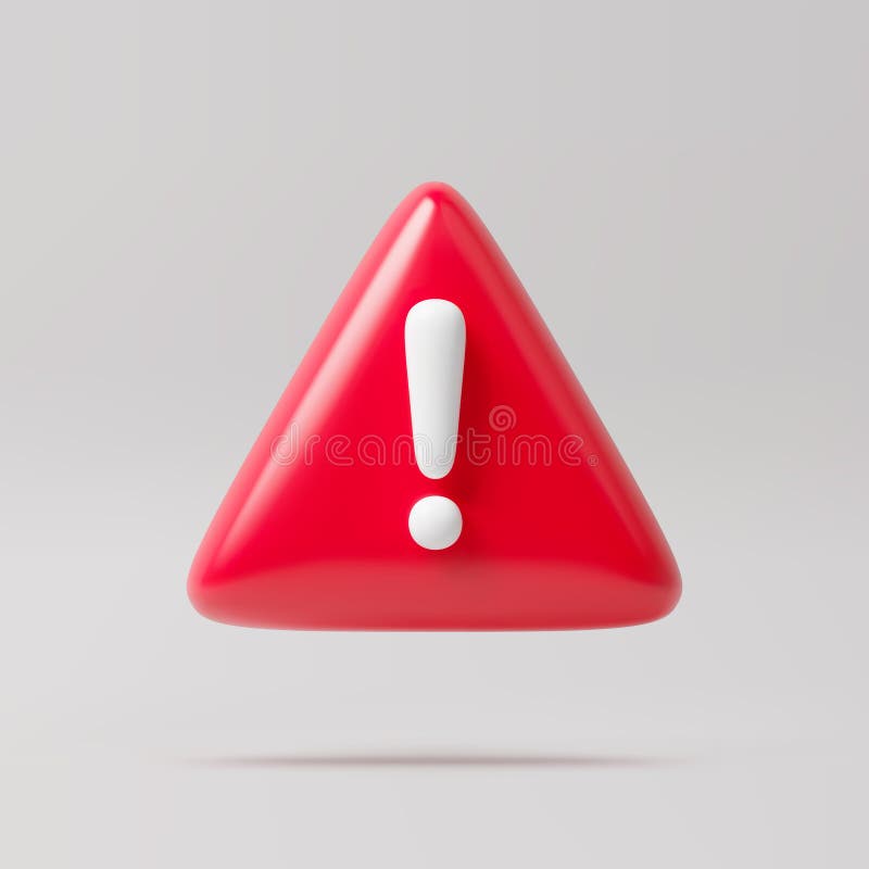 Exclamation Red Triangle Stock Illustrations – 3,523 Exclamation Red ...