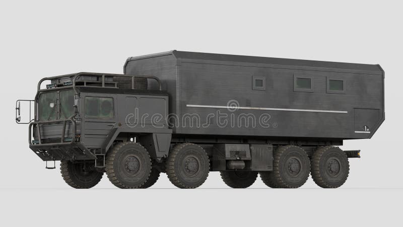 3D rendering truck stock illustration. Illustration of rendering ...