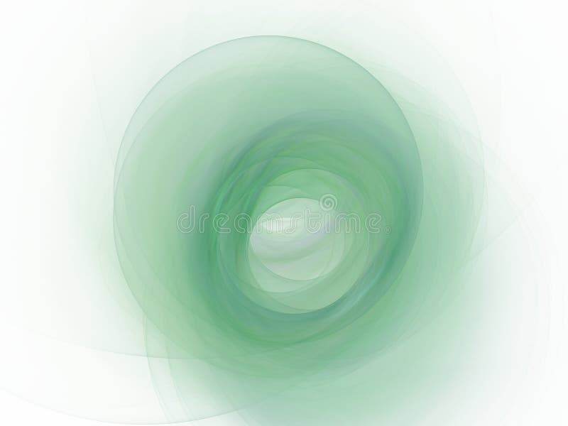 3d Rendering with Turquoise Abstract Fractal Pattern Stock Illustration ...