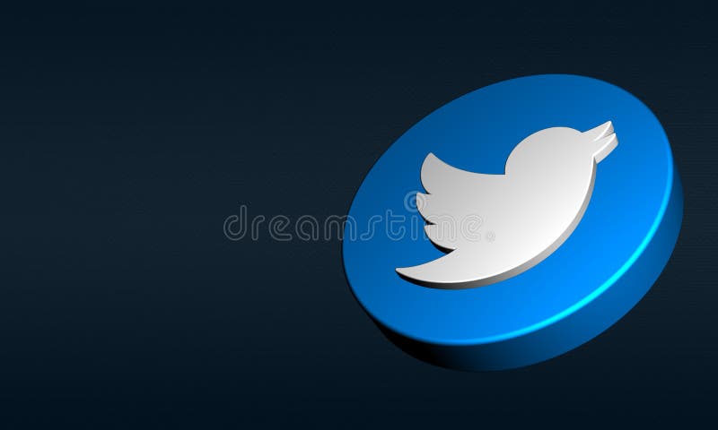 Twitter Button Black Background