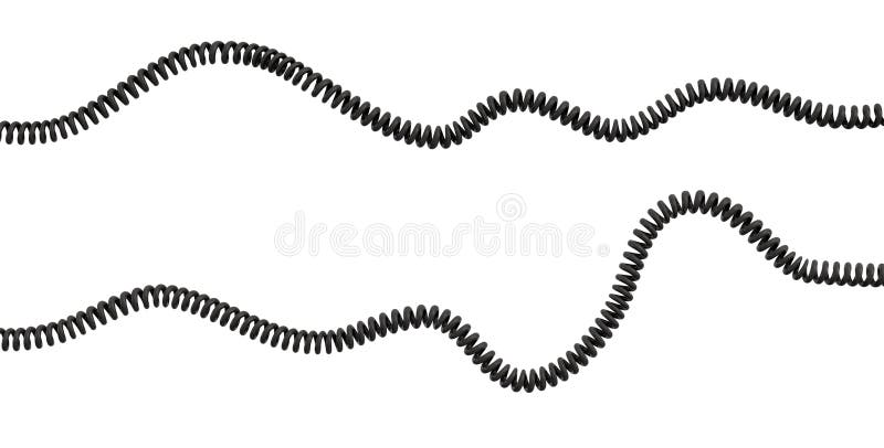 Spiral Phone Cord Stock Illustrations – 274 Spiral Phone Cord Stock ...