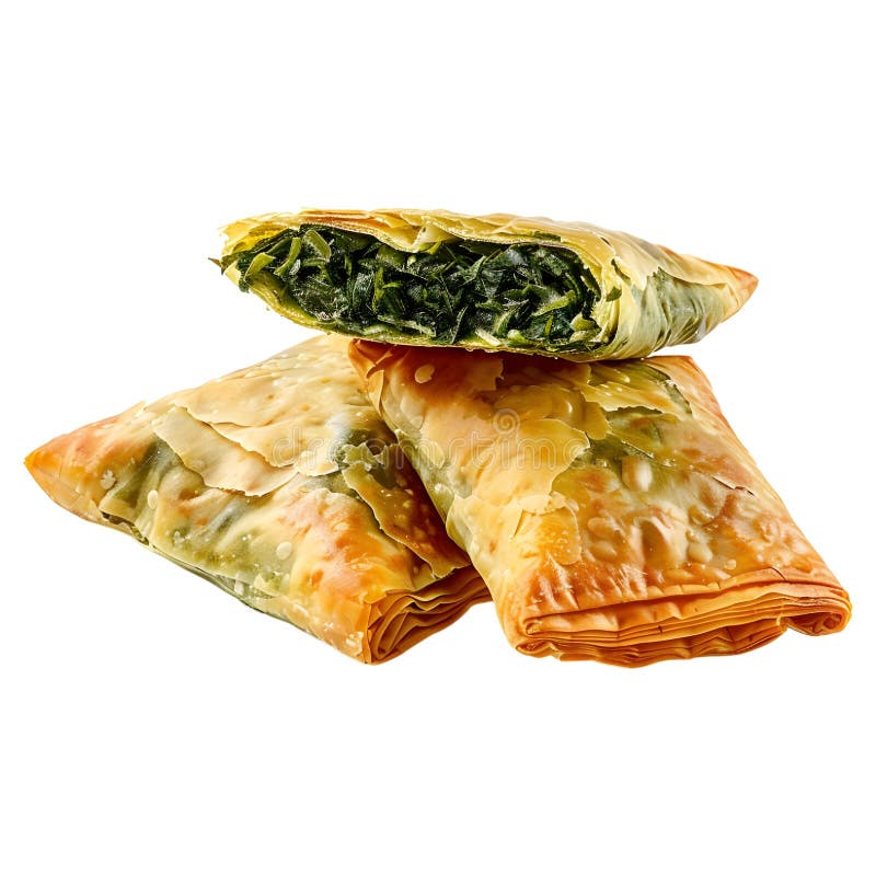 3D Rendering of a Veggie Spring Rolls on Transparent Background - Ai ...