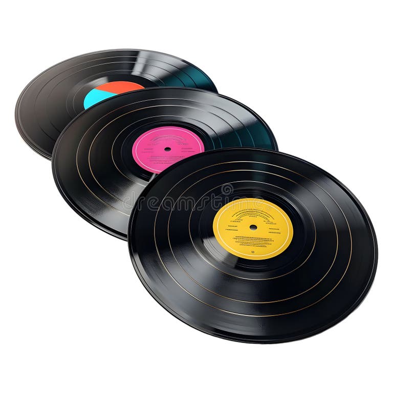 3D Rendering of a Vintage Disk on Transparent Background - Ai Generated ...