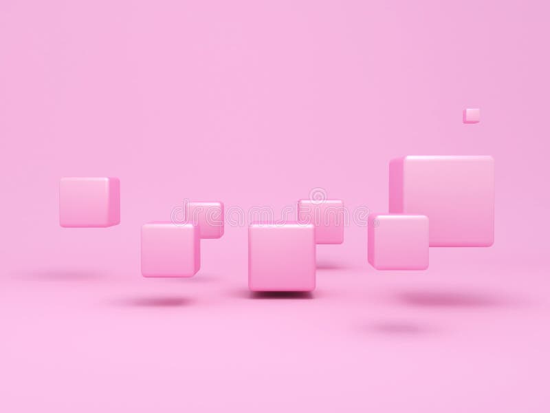 3d Rendering Virtual Reality, Abstract Minimalist Background Stock ...