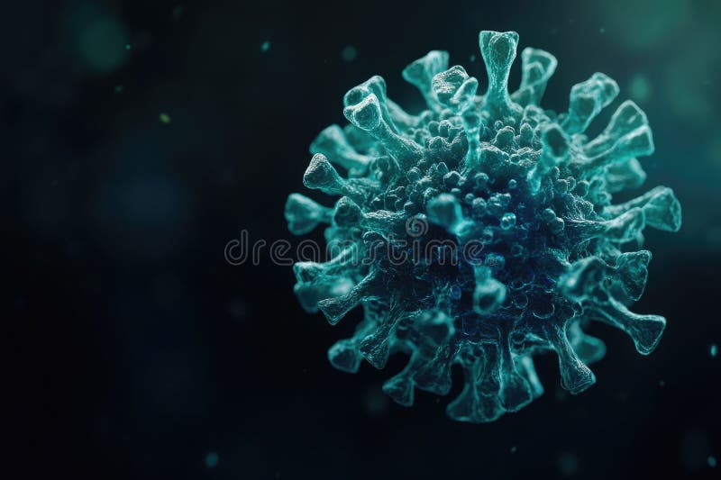 Crystal Virus stock illustration. Illustration of drug - 362740601