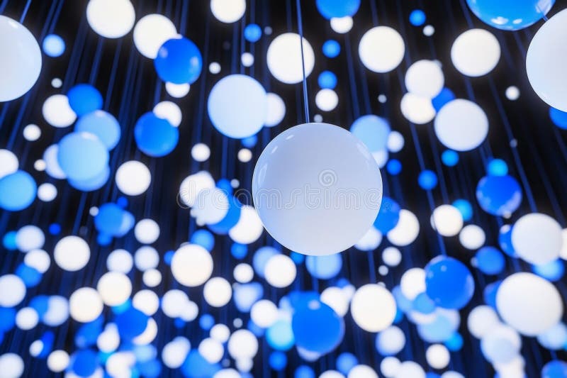 Generative AI, 3d Rendering Waves are Formed from the Collected ...