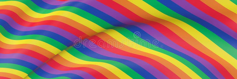 Lgbtq Wave Flag Stock Illustrations – 1,072 Lgbtq Wave Flag Stock ...