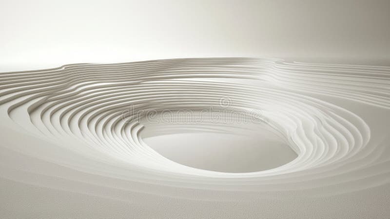 White Sculpture Wave Circular Base Stock Photos - Free & Royalty-Free ...