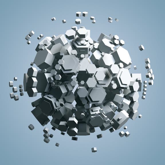 Hexagonal Sphere Stock Illustrations – 1,637 Hexagonal Sphere Stock ...
