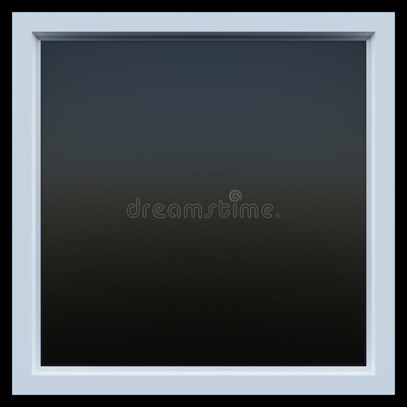 Square Window Frame Icon, Simple Black Style Stock Vector ...