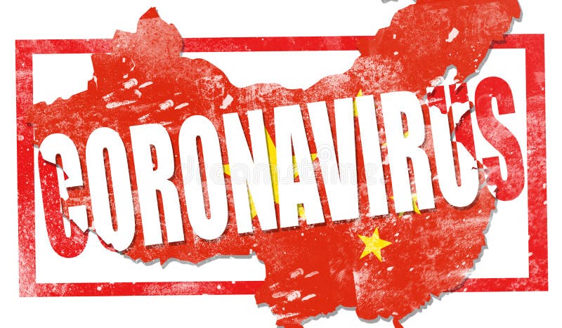 3d Rendering of Wuhan Coronavirus 2019-nCoV Concept. an Outbreak Occurs ...