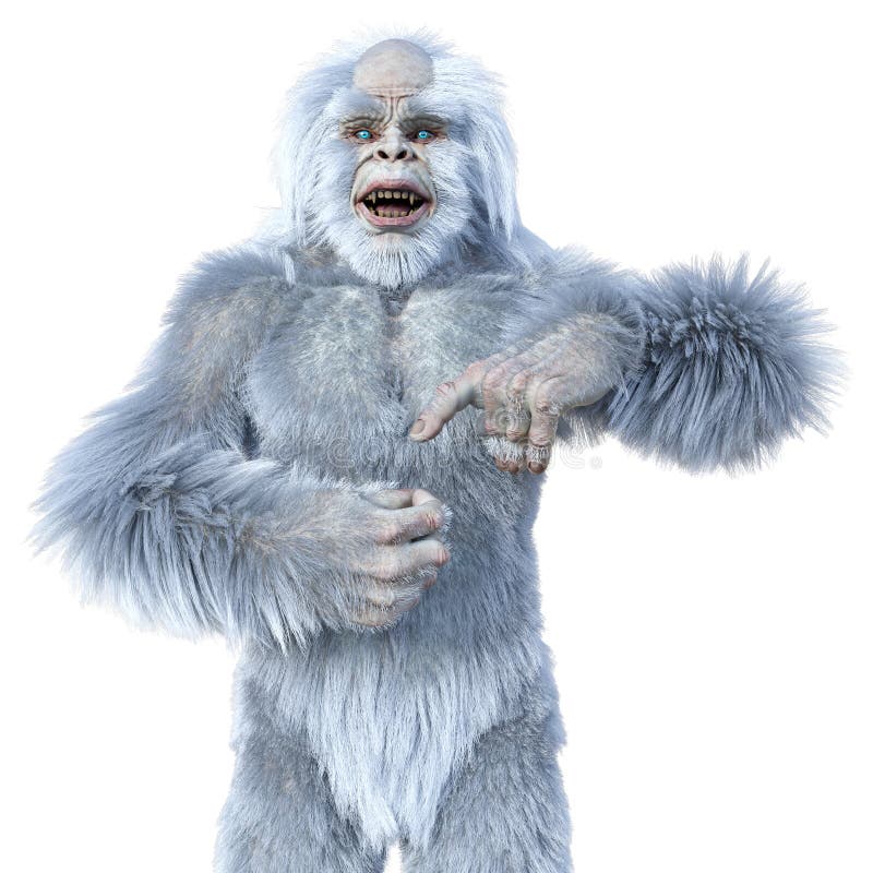 Yeti Rendering Stock Illustrations – 413 Yeti Rendering Stock ...