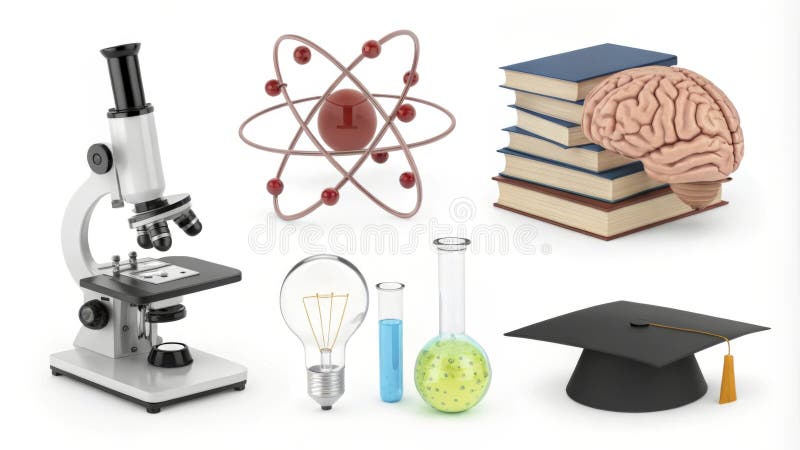 3d Renderings of Diverse Educational and Scientific Objects ...