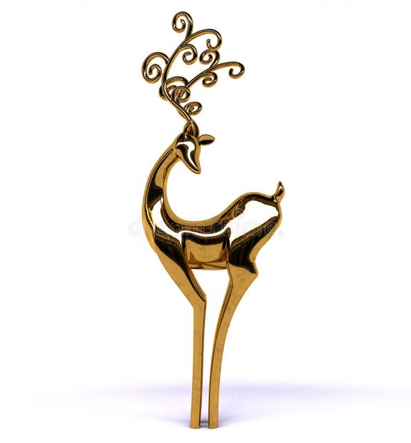 3d reno 3 stock de ilustración. Ilustración de saltar - 92662144