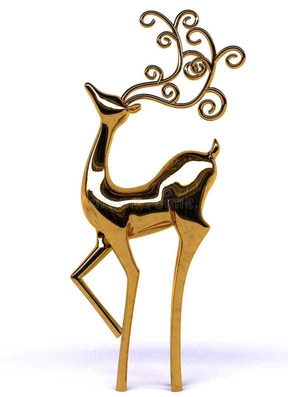 3d reno 4 stock de ilustración. Ilustración de afiligranado - 92662153