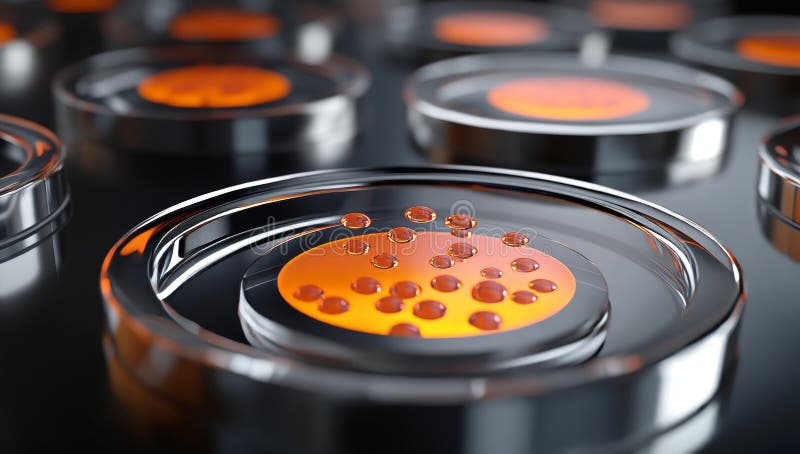 A 3D Representation of Viral Infection is Depicted through Microscopic ...