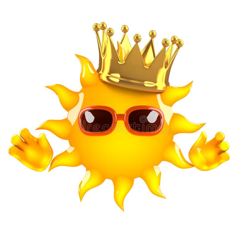 Rey Emoji Emoticon ilustración del vector. Ilustración de insignias ...