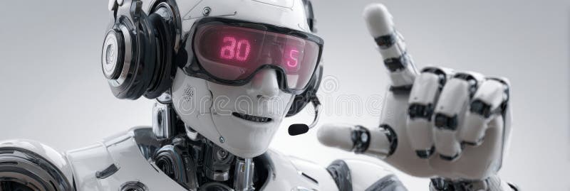 3D Robot Acting As Bank Support Agent in Customer Service Setting with ...