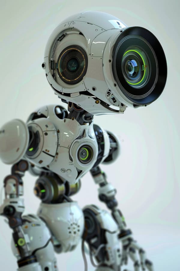A 3D Robot As a Photographer with a Camera Lens for an Eye Capturing ...