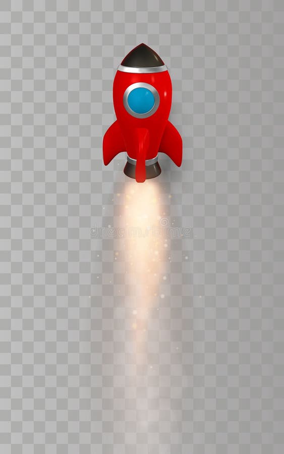 3d Rocket Spaceship Render and Draw by Mesh. Realistic Modern Digital ...