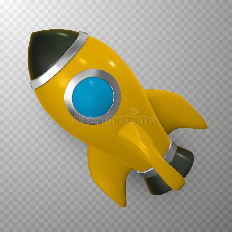 3d Rocket Spaceship Render and Draw by Mesh. Realistic Modern Digital ...