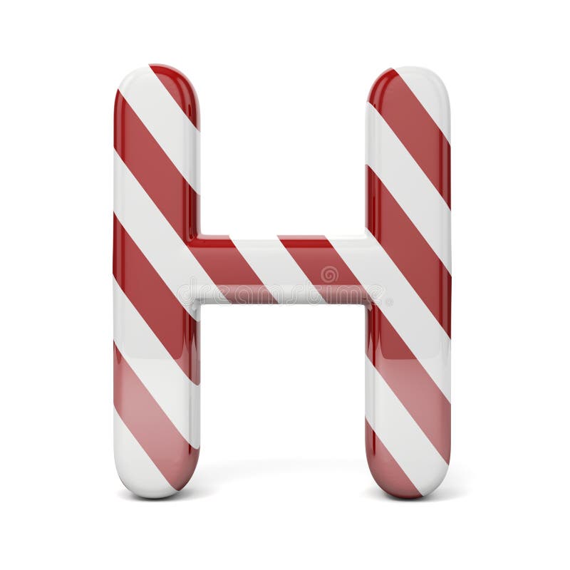 Letra Roja Brillante D Aislada En Fondo Blanco Stock de ilustración ...