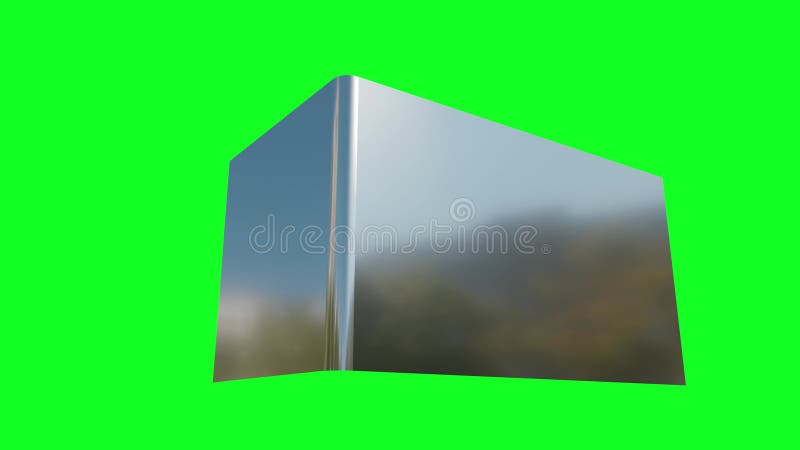 3d Rotating Cube Animation On Green Screen Stock Footage Video Of Background Model 339307574