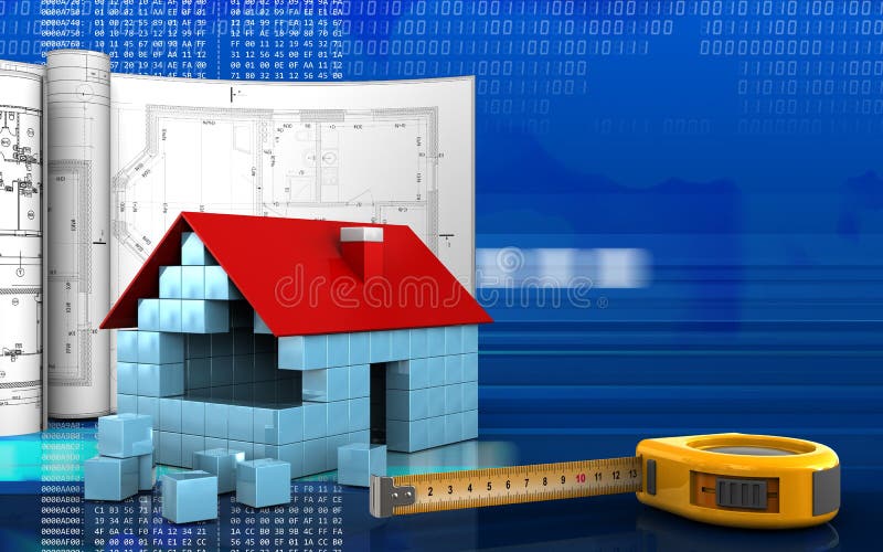 3d of ruler stock illustration. Illustration of rising - 99789051