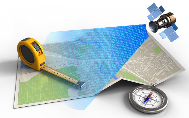 3d ruler stock illustration. Illustration of kilometers - 98312102