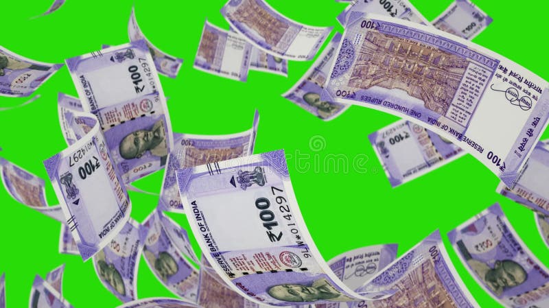 3D Indian Rupee Notes Animation Stock Footage - Video of replace ...